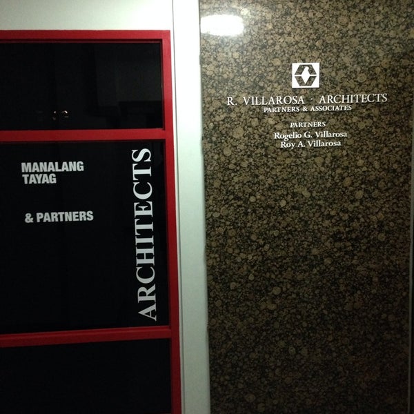 R. Villarosa Architects • Partners and Associates - Office in Emerald ...