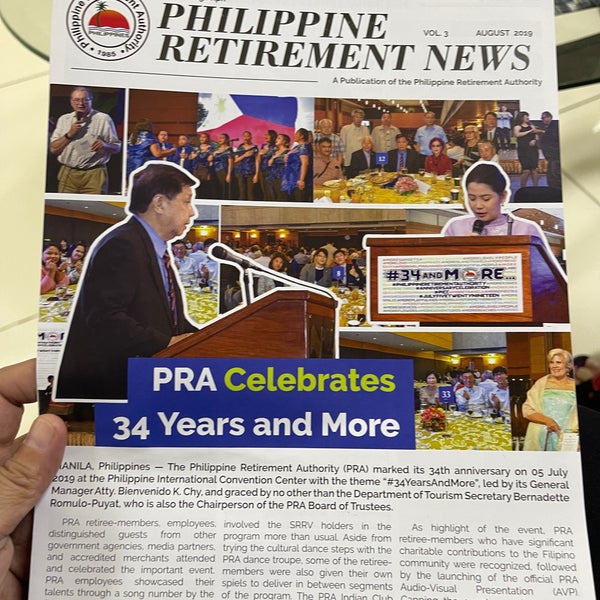 Philippine Retirement Authority (PRA) - Government Building in Makati City