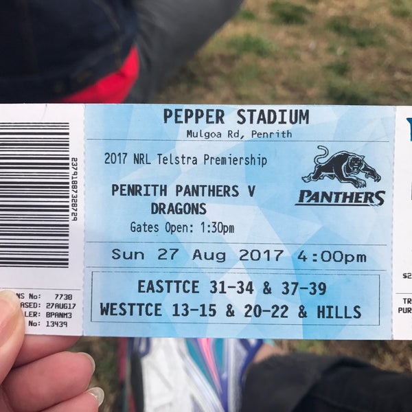Penrith Panthers Stadium Seating Chart | Cabinets Matttroy