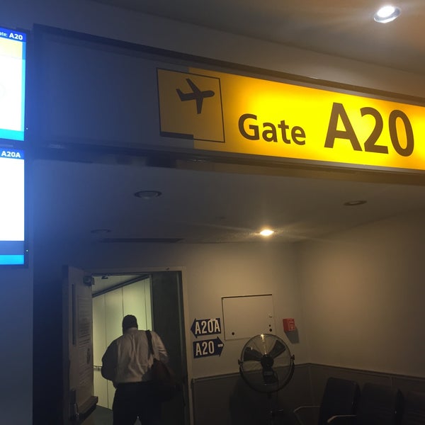 Gate A20 (Now Closed) - Airport Gate in Newark Airport and Port Newark