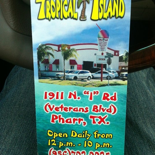 Tropical Island Raspa Stand - Dessert Shop