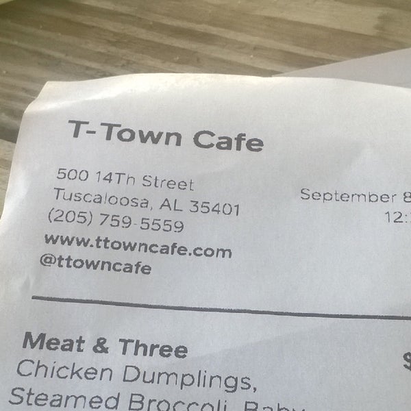 T-Town Cafe - Café in Tuscaloosa
