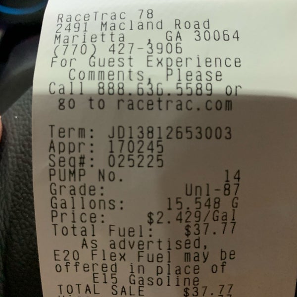 RaceTrac - Fuel Station in Marietta