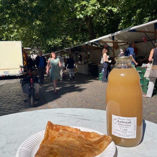 Wochenmarkt Karl-August-Platz - Charlottenburg - Karl-August-Platz
