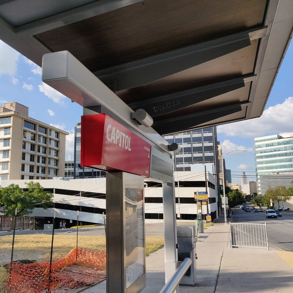 Bus Stop 2738 - Capitol Station (SB) - Downtown Austin - 0 tips