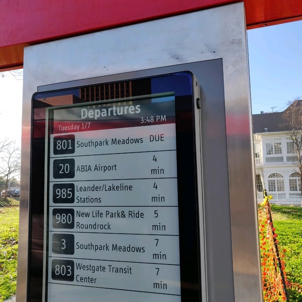 Bus Stop 2738 - Capitol Station (SB) - Downtown Austin - 0 tips
