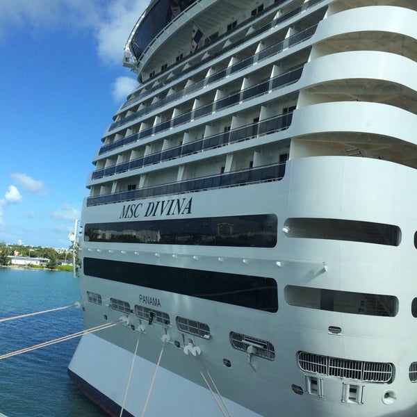 MSC Divina - Boat or Ferry in Port of Miami