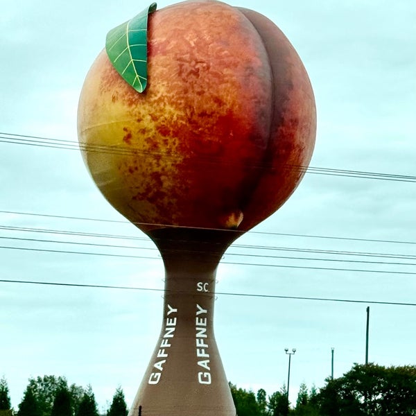 Peachoid, The Gaffney Peach - Gaffney, SC