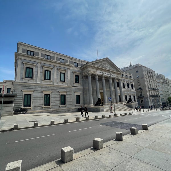 Congreso de los Diputados - Capitol Building in Huertas