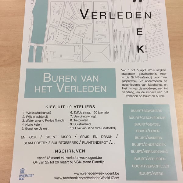 UGent Complex Blandijn - Sint-Pieters - 10 tips