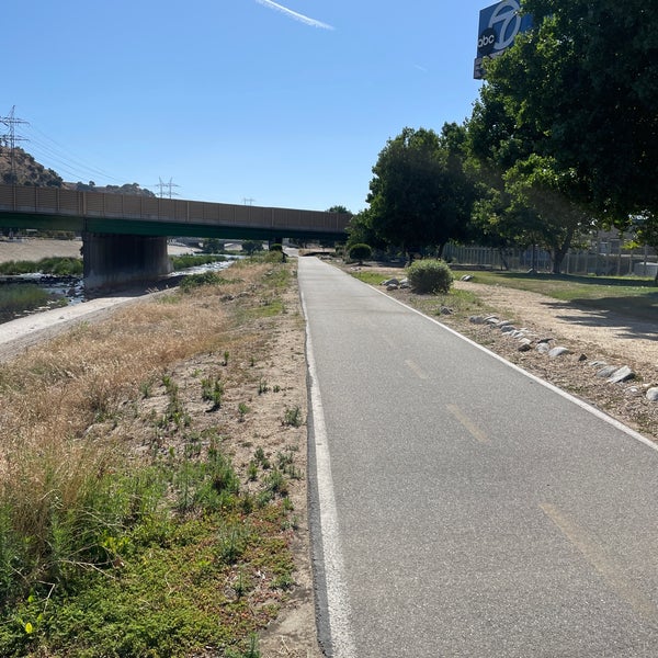 LA River Bike Path Entrance - Other Great Outdoors