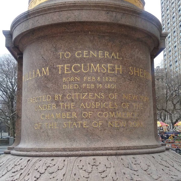 William Tecumseh Sherman Monument - Monument in Central Park