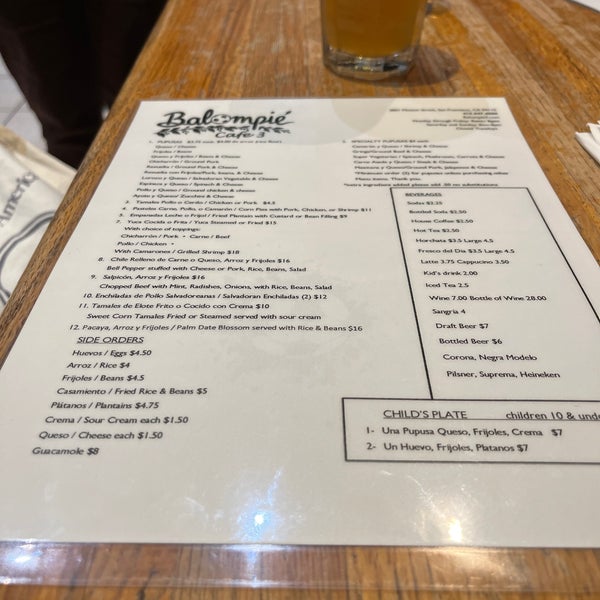 Balompié Cafe #3 - Latin American Restaurant in Bernal Heights