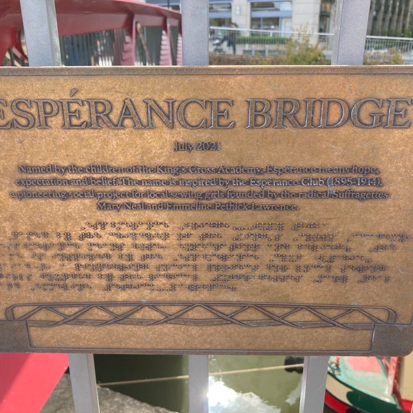 Espérance Bridge - King's Cross, Greater London