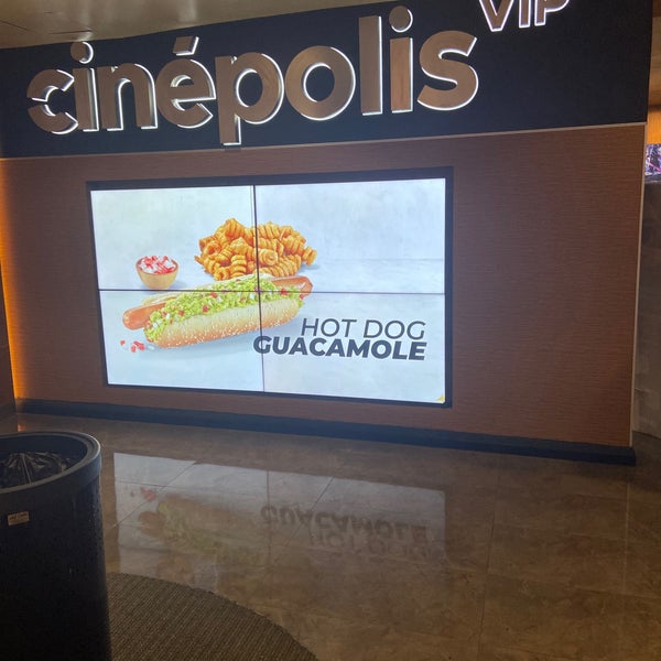Cinepolis Vip Menu