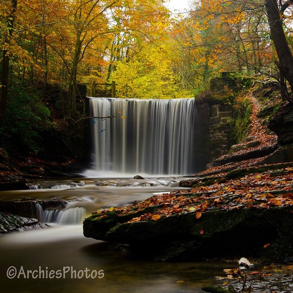Bersham Waterfall - Waterfall