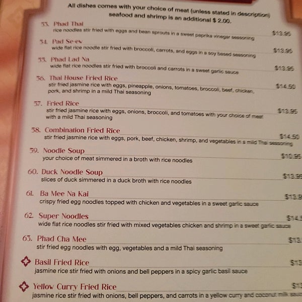 Thai House - Thai Restaurant in Sebring