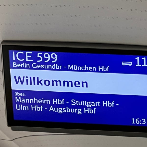 ICE 599 Berlin - München - Sachsenhausen-Nord - 0 tips