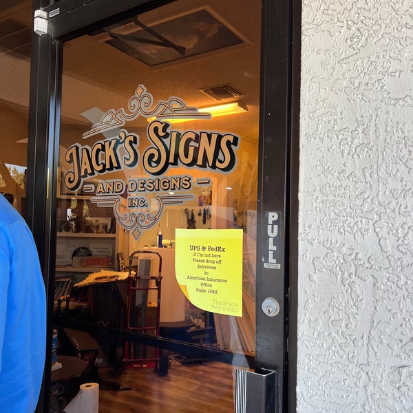 Jack’s Sign And Design - Dunedin, FL