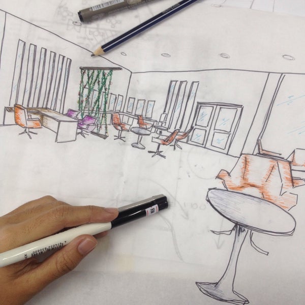 Studio 02 seni bina dalaman, UITM - College Arts Building