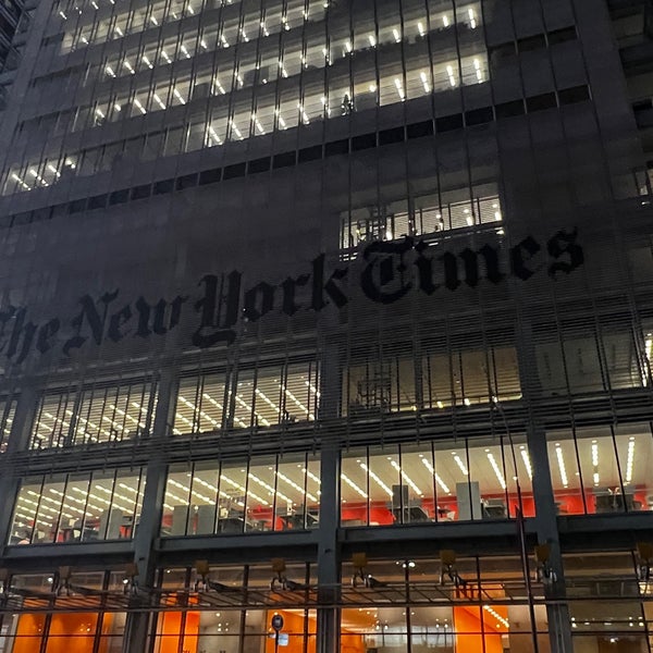 New York Times Building Facade