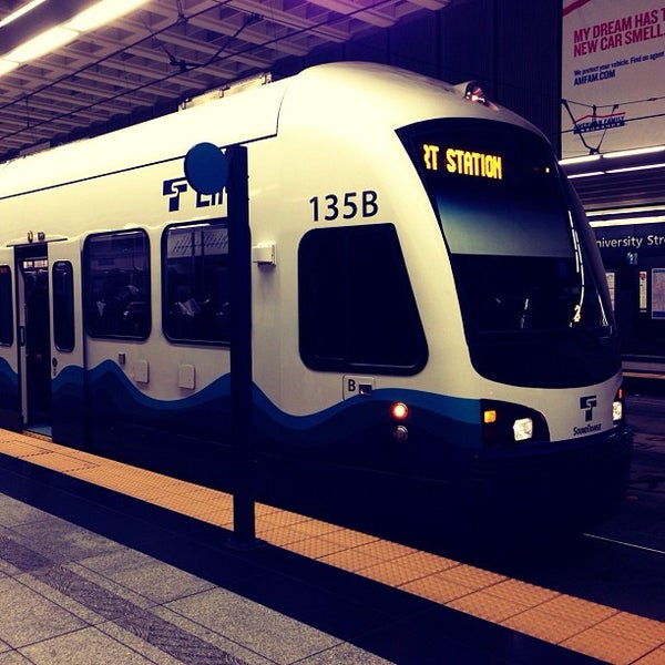 University Street LINK Station - Light Rail Station in Seattle Central ...