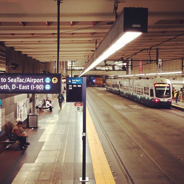 University Street LINK Station - Light Rail Station in Seattle Central ...