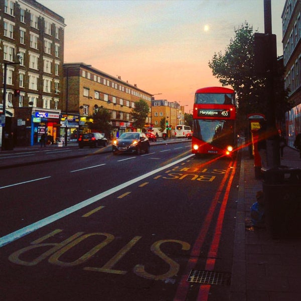 New Kent Road, Bricklayers Arms Bus Stop BS - Elephant and Castle ...