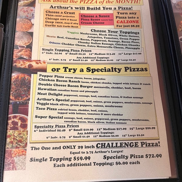 Arthur's Pizza & Mexican - 3 tips from 53 visitors