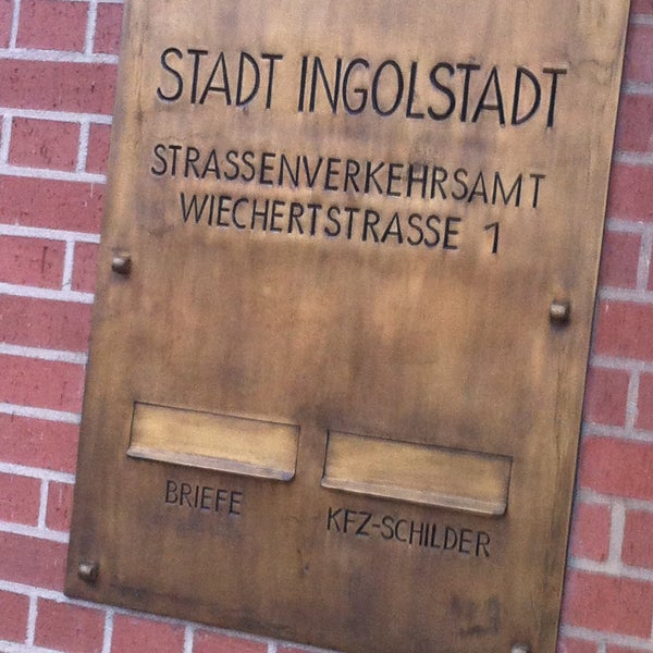 Zulassungsstelle Ingolstadt Ffnungszeiten
