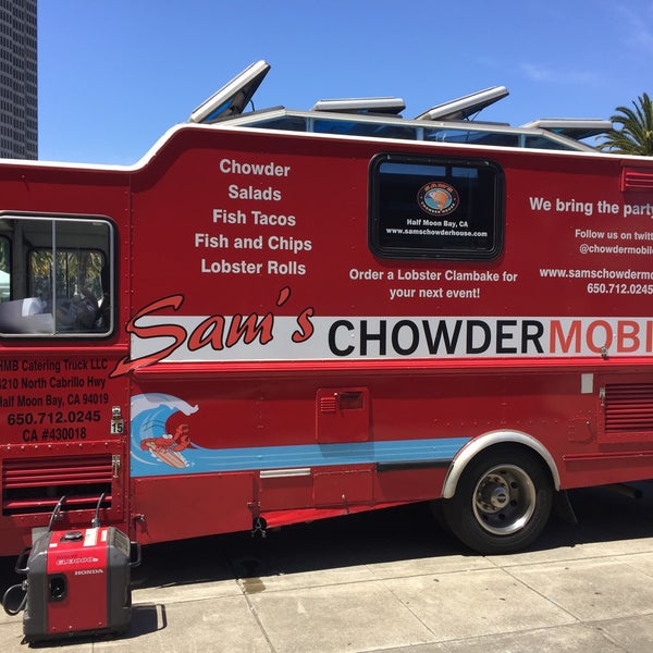 Sam's Chowdermobile - Food Truck in San Mateo