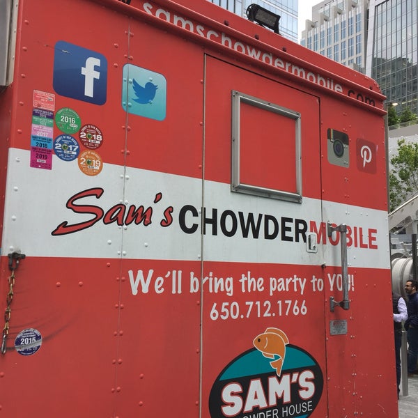 Sam's Chowdermobile - Food Truck in San Mateo