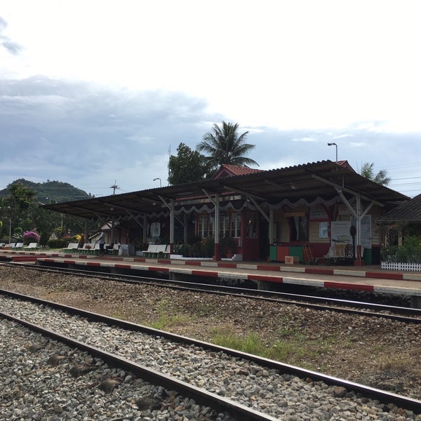 สถานีรถไฟปะทิว (Pathio) SRT4179 - National Hwy No.3253
