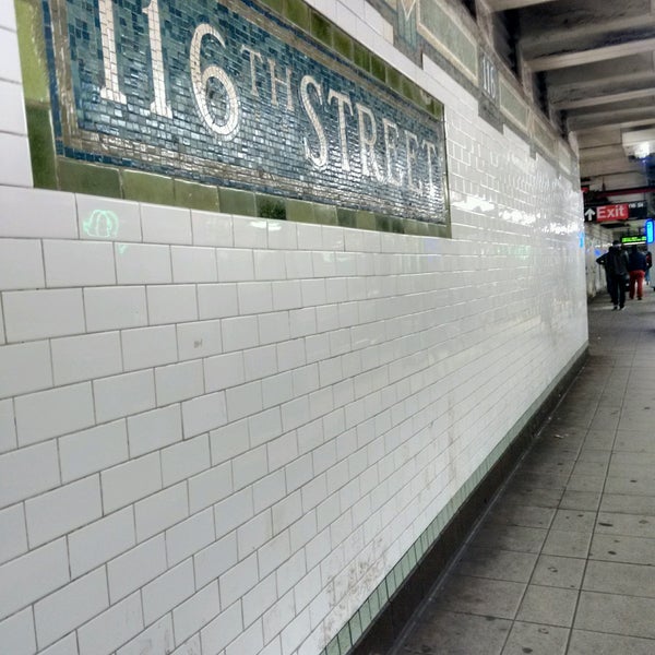 Photos at MTA Subway - 116th St (6) - East Harlem - 9 tips