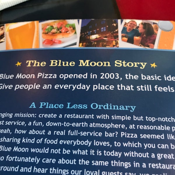 Blue Moon Pizza - 5610 Glenridge Dr Ste 110