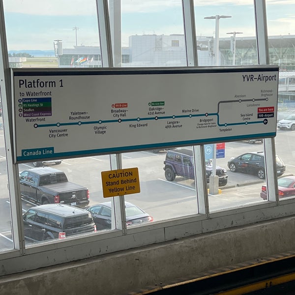YVR–Airport SkyTrain Station - Sea Island - Richmond, BC