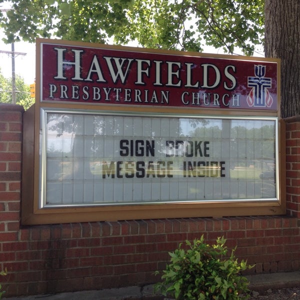 Hawfields Presbyterian Church - Church