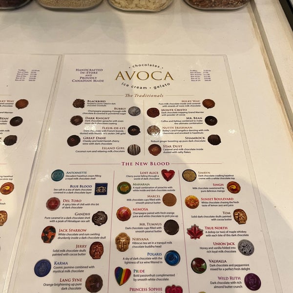 Avoca - Chocolate Store in Toronto