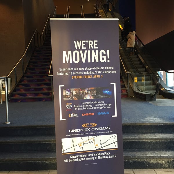 Cineplex Odeon First Markham Place Cinemas (Now Closed) - Movie Theater