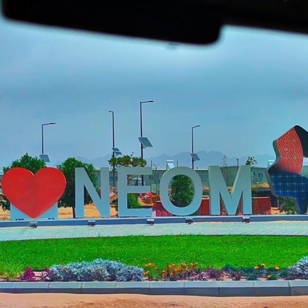 i love neom مجسم نيوم - Duba, Tabuk Region