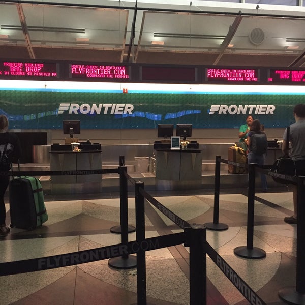 Photos at Frontier Airlines Ticket Counter - Denver International ...