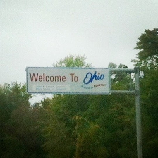 Ohio / Pennsylvania State Line - Border Crossing