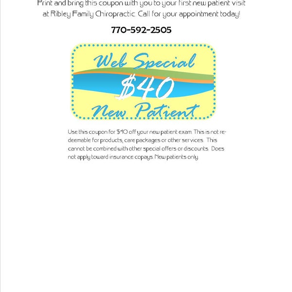 Ribley Family Chiropractic - Towne Lake - Woodstock, GA