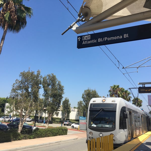 Metro Rail - Atlantic Station (E) - Los Angeles, CA
