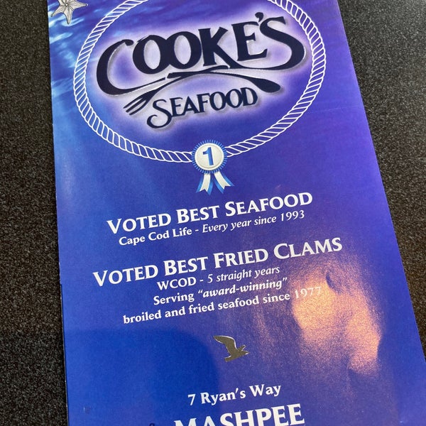 Cooke's Seafood - Seafood Restaurant in Mashpee