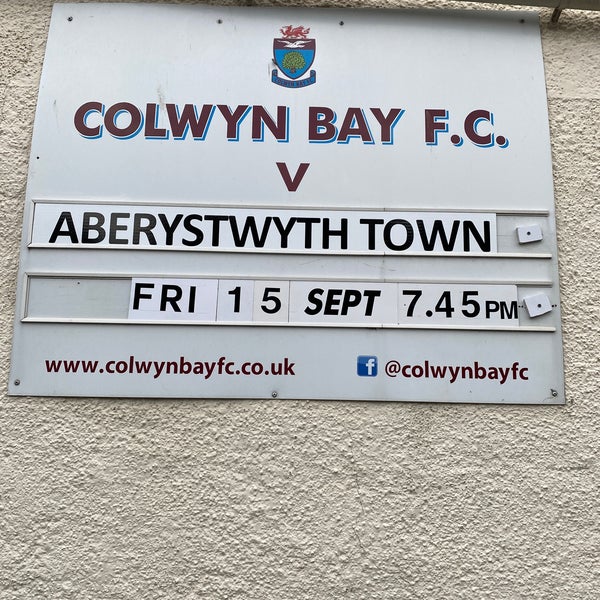 Colwyn Bay Football Club - Old Colwyn, Conwy County Borough