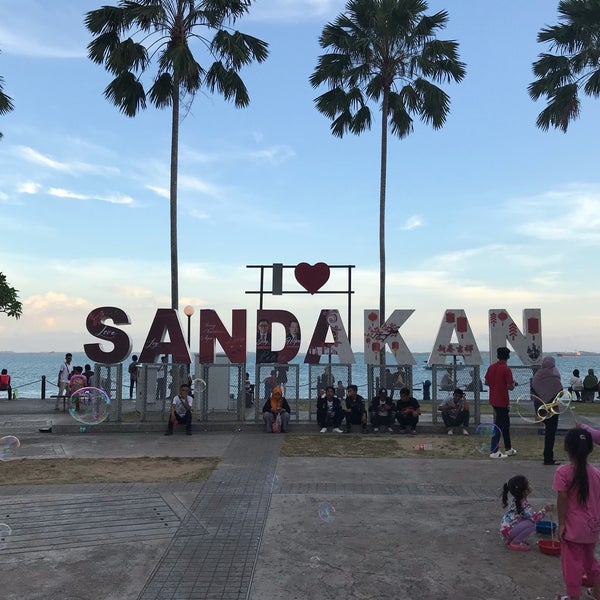 I LOVE Sandakan Statue - Sandakan, Sabah