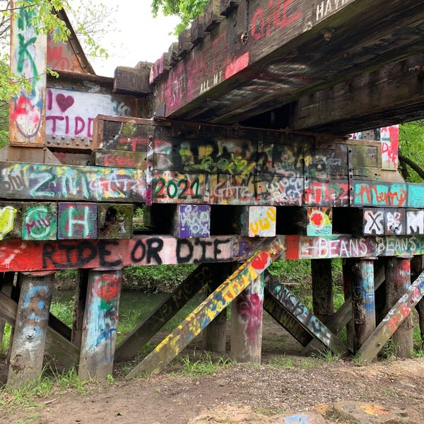 Allen Graffiti Railroad Bridge - Allen, TX