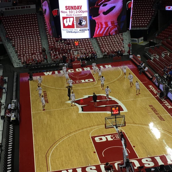 Photos at The Kohl Center - College Basketball Court in Madison