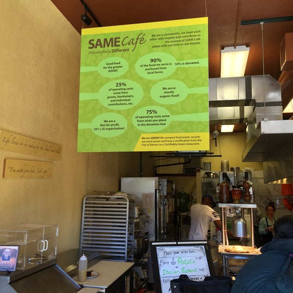 SAME Cafe - American Restaurant in City Park West
